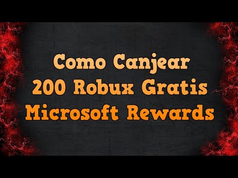 Como canjear los Puntos de Microsoft Rewards x Robux Gratis (Roblox ...