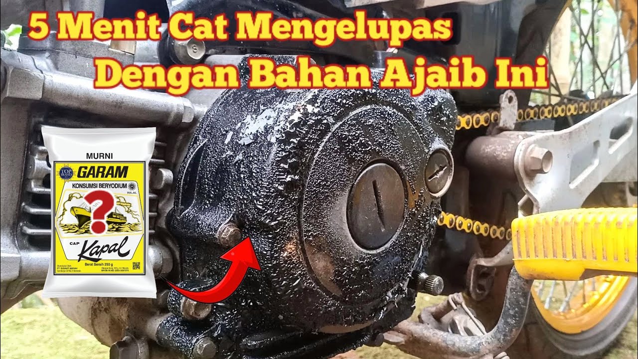 Cara Merontokkan Cat Pada Blok Mesin Dengan Mudah Dan Cepat - YouTube
