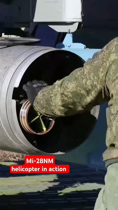 Mi-28NM helicopter in action. - YouTube