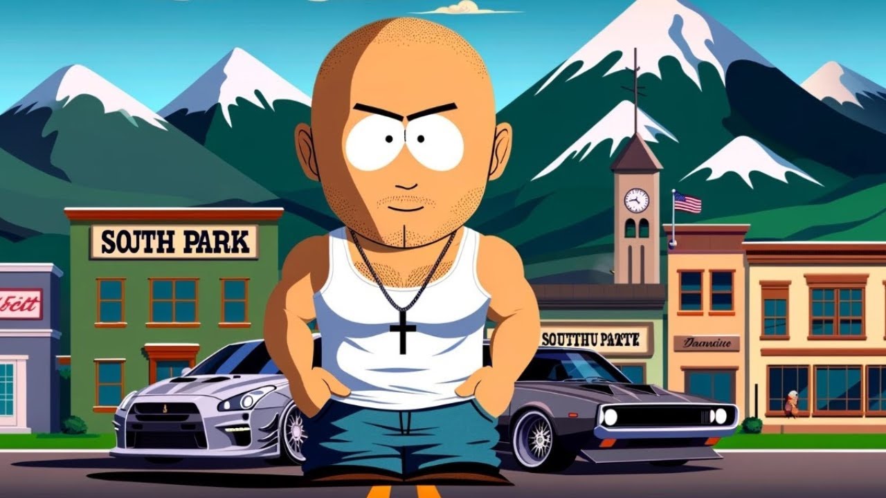 AI generated "Fast and the Furious" in the style of South Park - YouTube