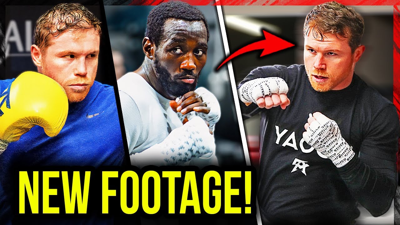 *NEW* CANELO VS TERENCE CRAWFORD TRAINING FOR 2024 BOXING MATCH (SAUL ...