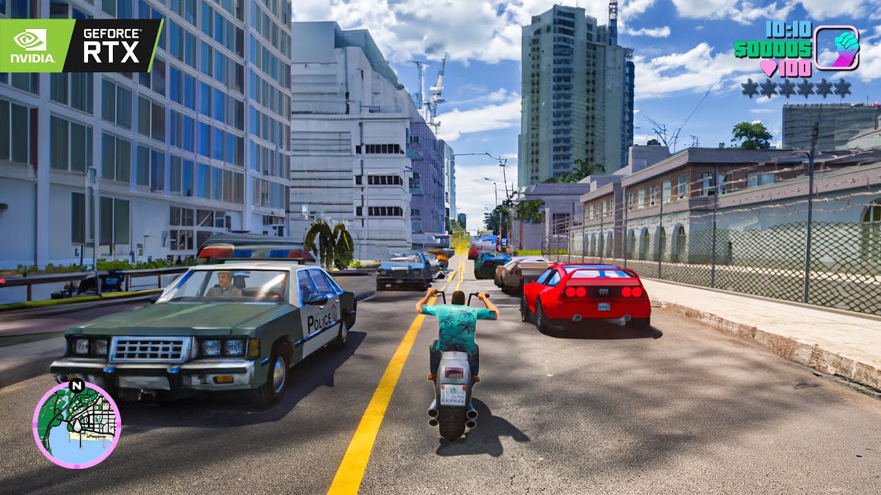 GTA Vice City Rage Classic Beta 4 - RTX 4090 & i9 14900k Gameplay - YouTube