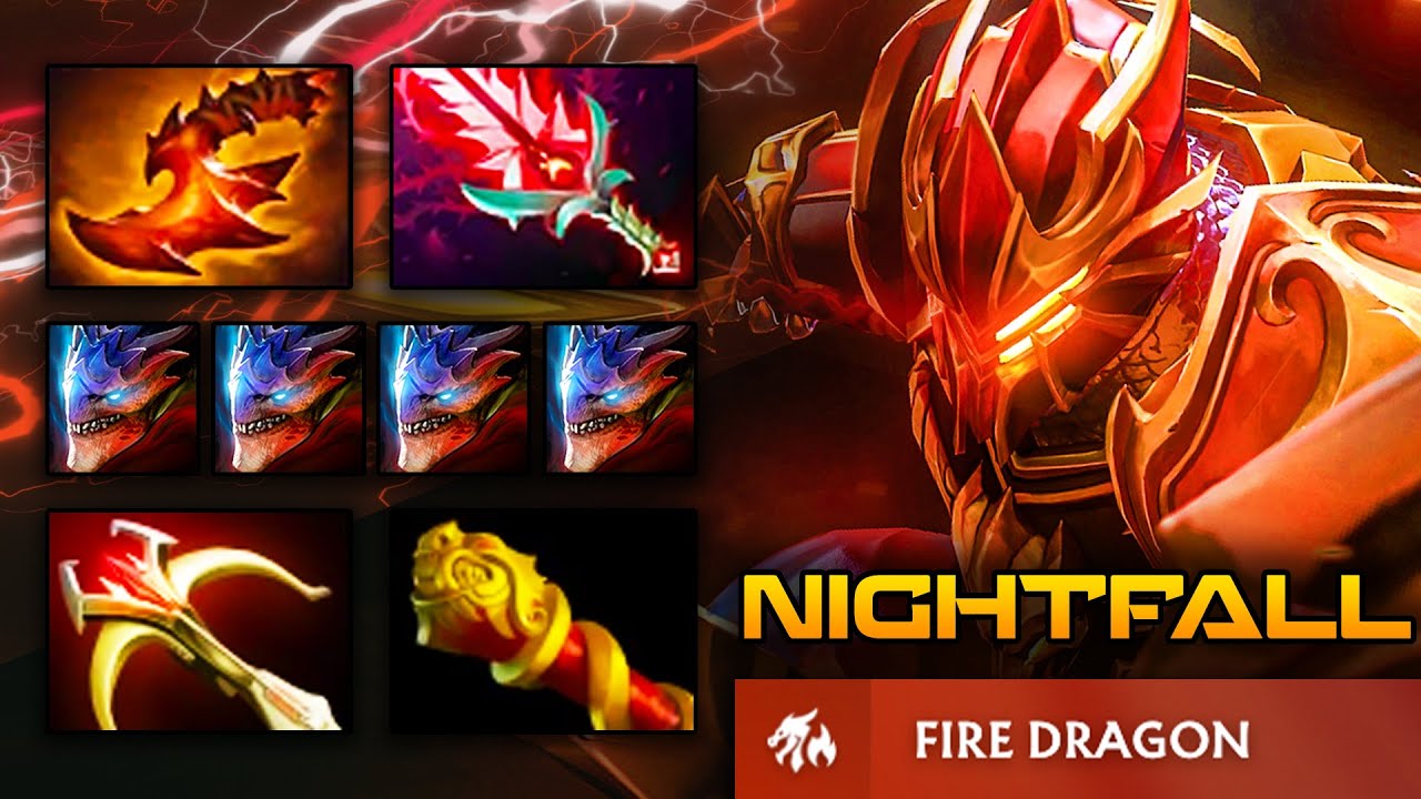 Nightfall DRAGON KNIGHT Carry - Patch 7.37c | Full Gameplay Dota Class ...