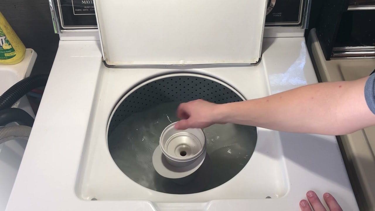Maytag A482 Full Permanent Press Cycle. - YouTube