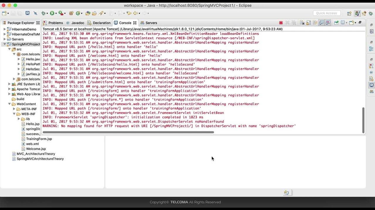 6 Spring MVC Annotation Executn - YouTube
