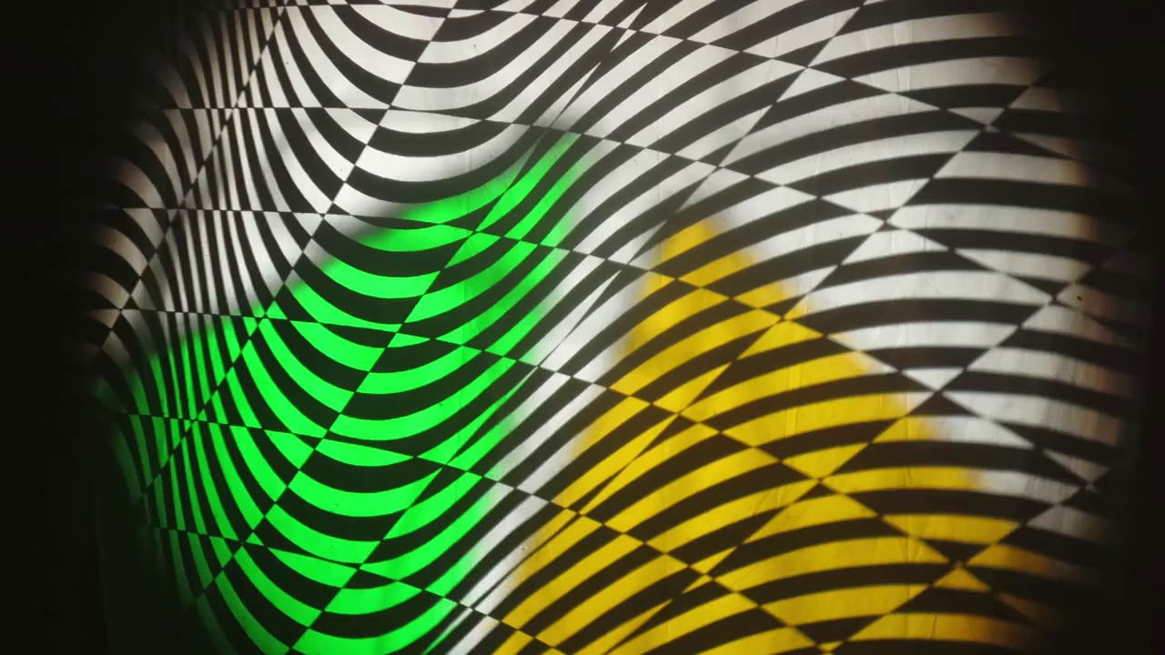 wavy tangles with colour wheel - YouTube