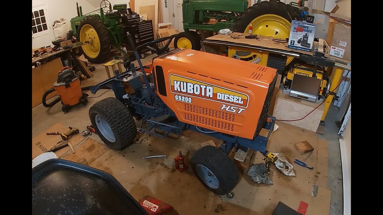 Kubota G5200 Restoration - YouTube