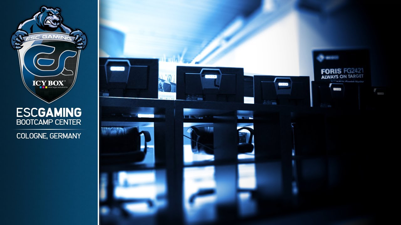 ESC Gaming Center #esport bootcamp - YouTube