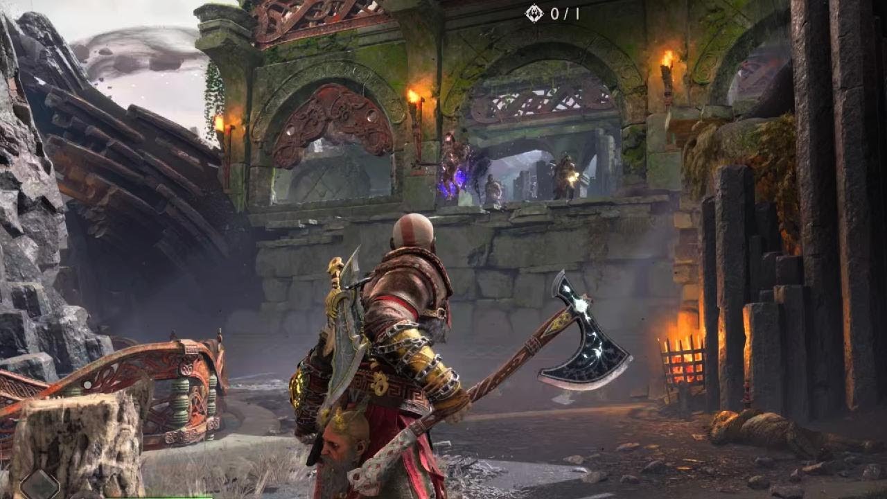 Kratos Finishes Valhalla's Chosen with a Slick Combo - YouTube