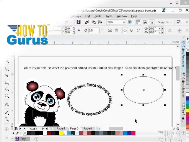 Corel Draw X6 Clipart Buch