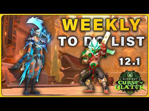 WoW Midnight 12.1: Season 2 Weekly To DO List Guide | Gear and Mounts to Grind for