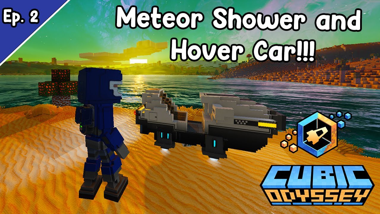 I found a Hover Car! - Cubic Odyssey Playthrough Ep. 2 - YouTube
