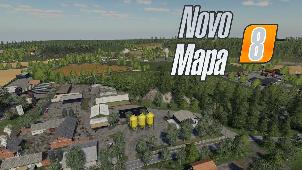 NOVO MAPA | O mais completo do FS19 ? | FARMING SIMULATOR 19 - YouTube