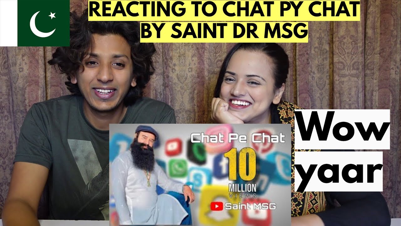 Chat Pe Chat | Latest Hindi Song I Saint Dr. MSG | PAKISTANIS REACTION ...