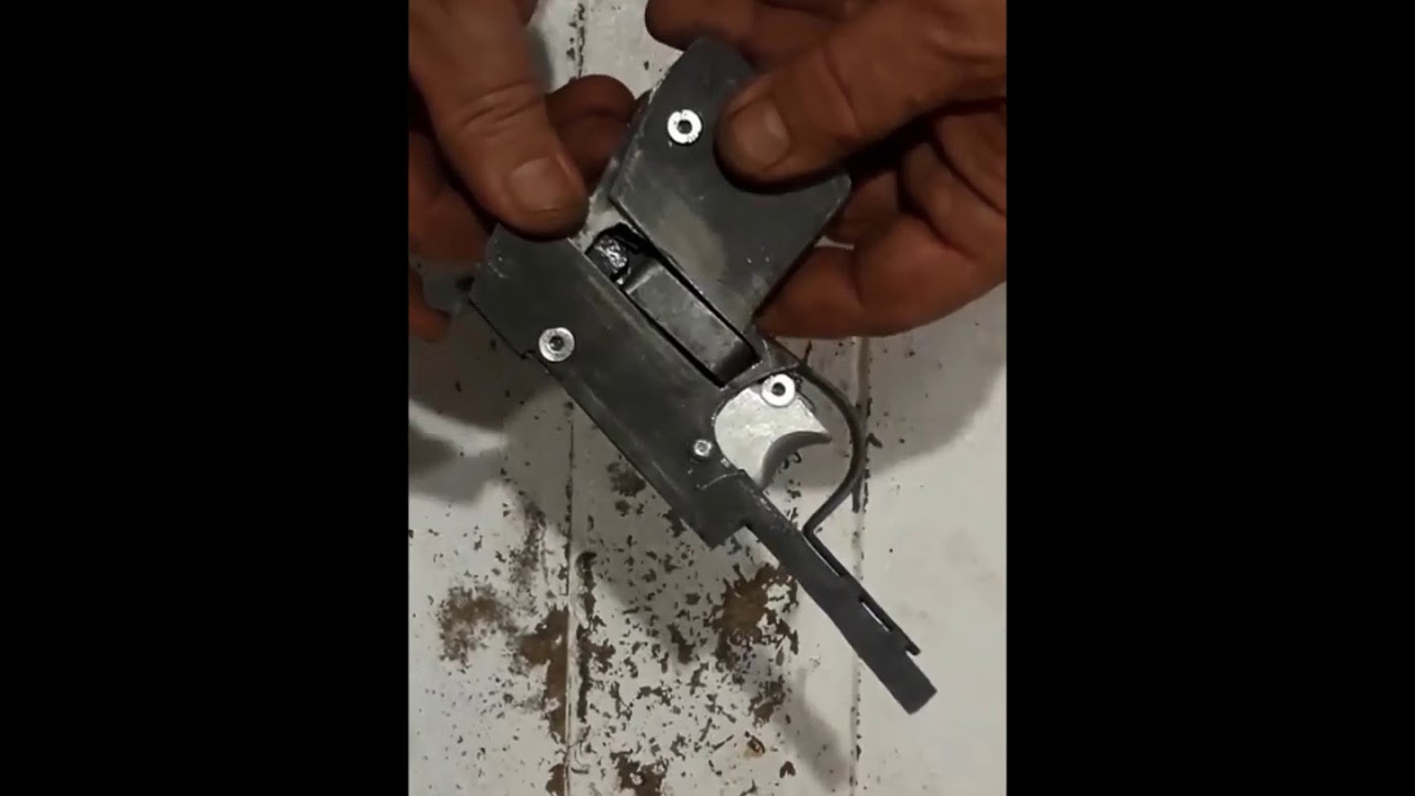 SHEET METAL HAND GUN-TRIGGER - YouTube