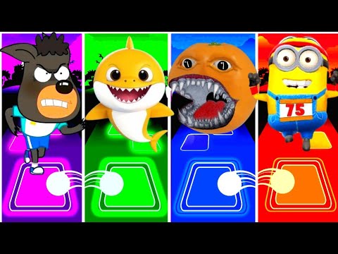 Annoying Orange 🆚 Sheriff labrador 🆚 Minions 🆚 Baby shark 🆚 Turning red ...