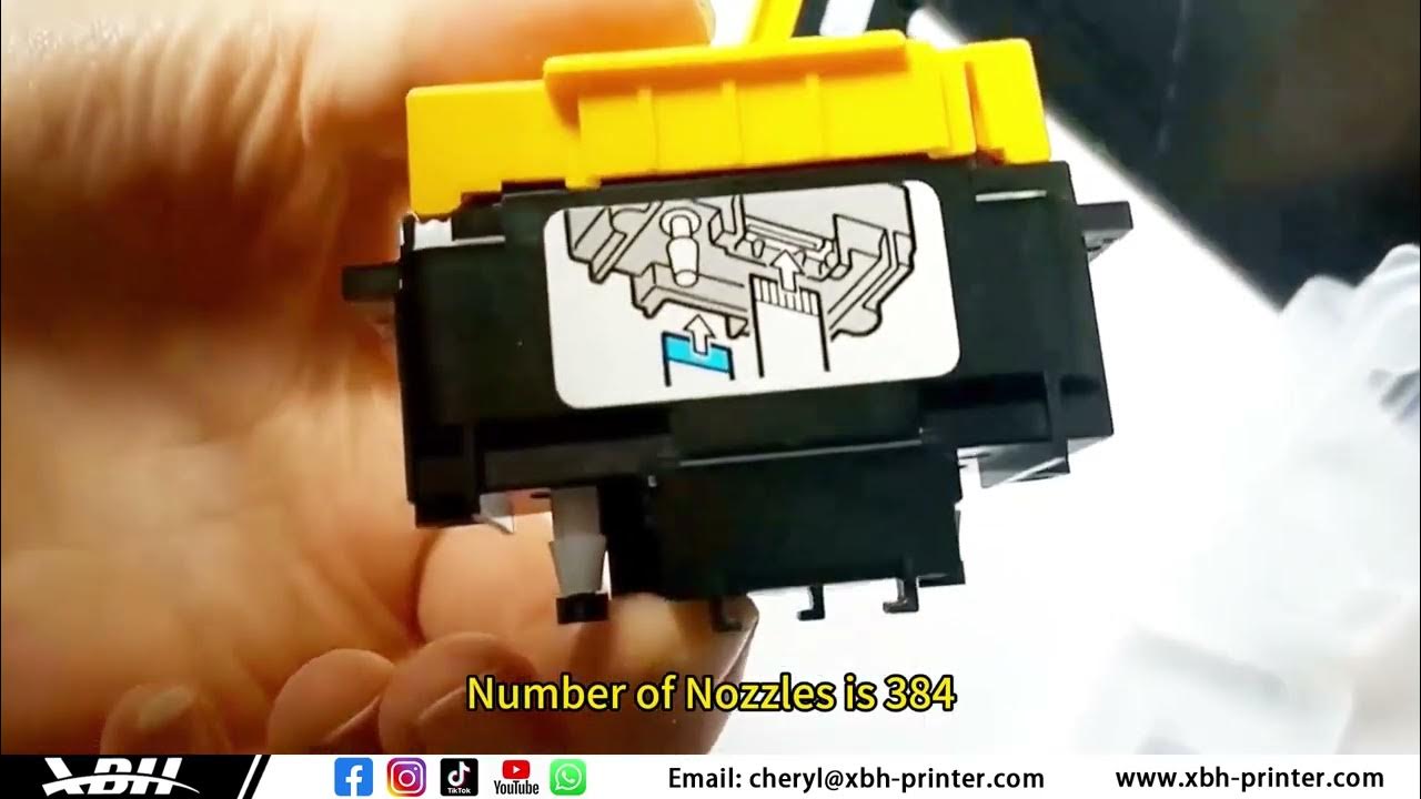 Original Japan Ricoh GH2220 Printhead - YouTube