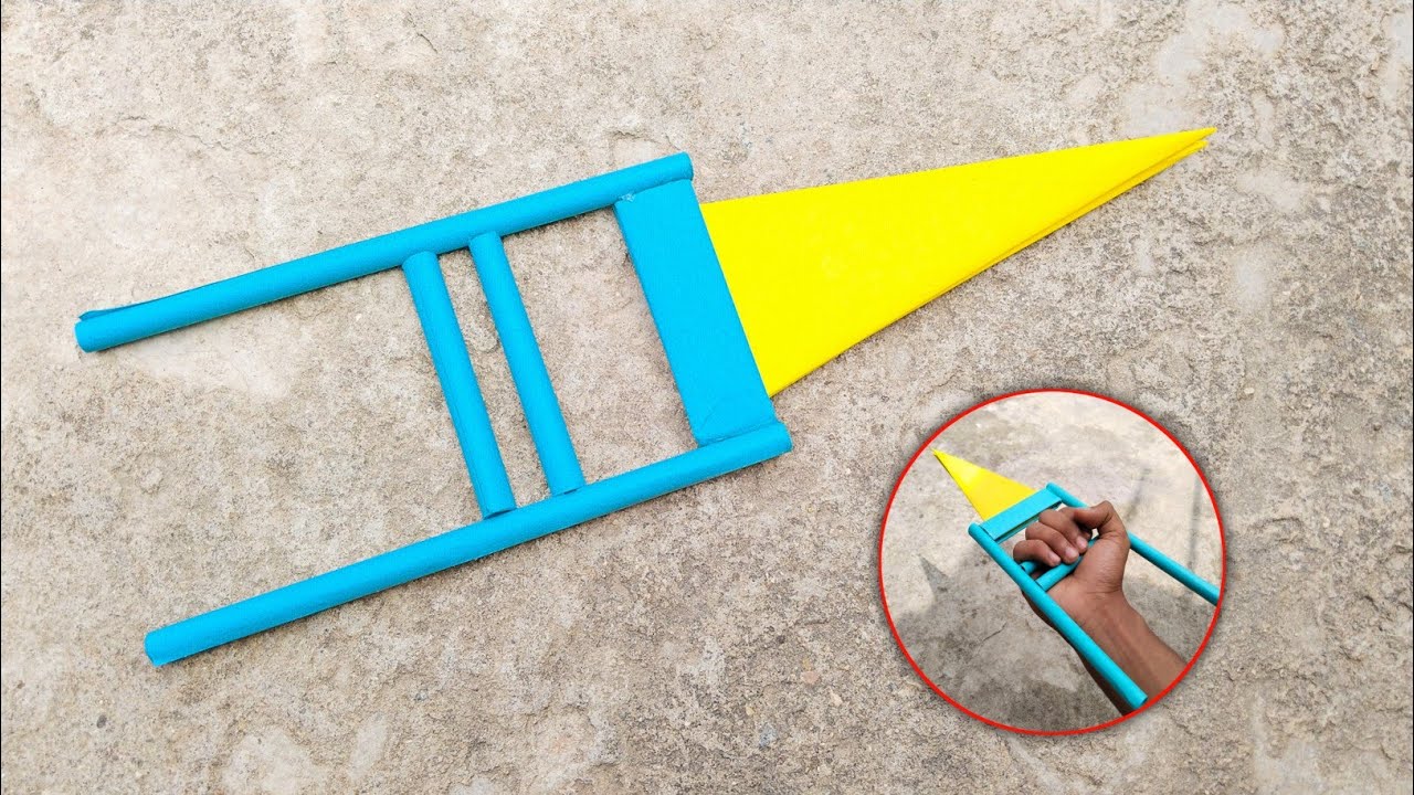 This is Amazing Paper Toy 😵🔥 - How to Make Paper Weapon - YouTube