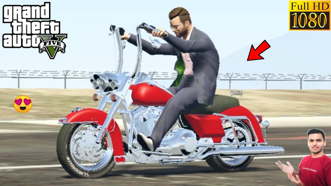 GTA 5 : HOW TO INSTALL HARLEY DAVIDSON ROAD KING BIKE MOD🔥🔥🔥 - YouTube