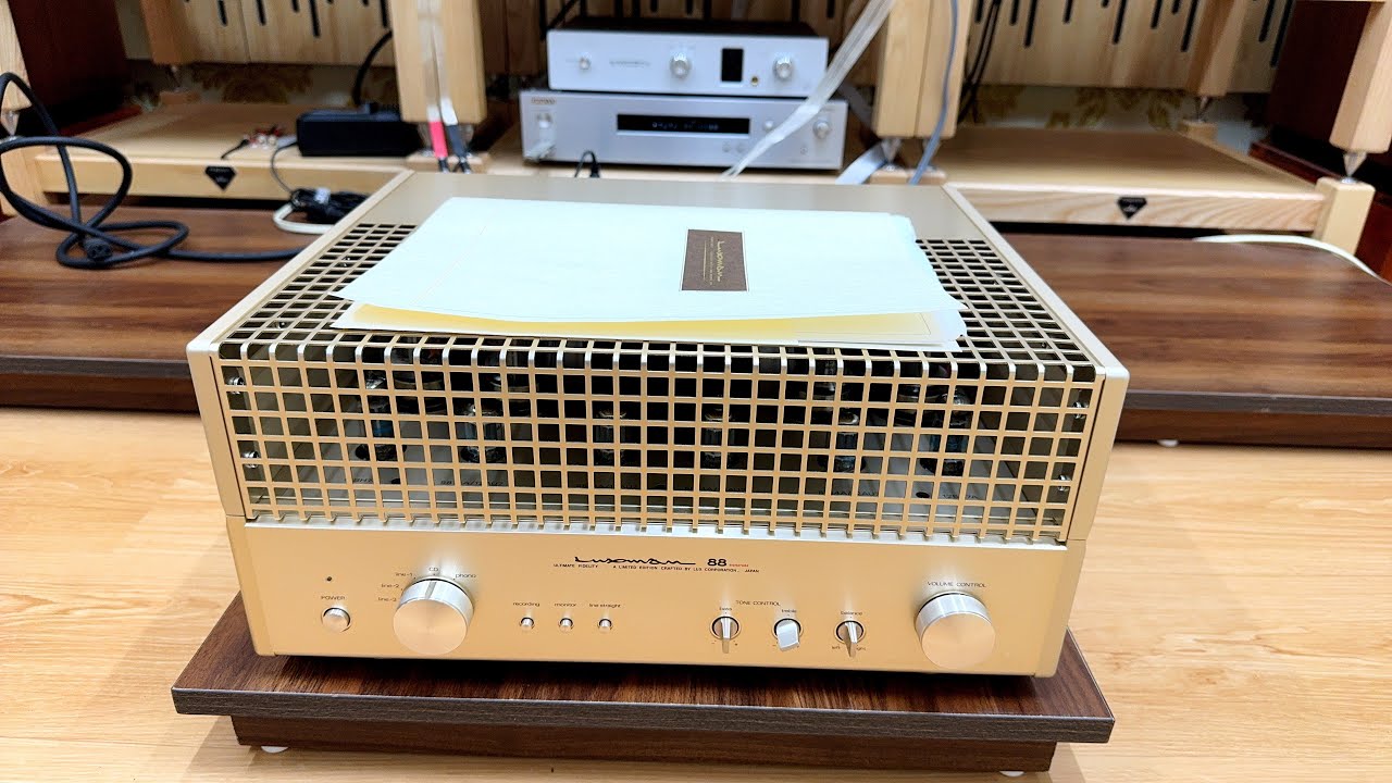 Luxman SQ-88 Signature Mới cóng Hàng Nhật về cho chất âm tuyệt vời với mức giá cực hấp dẫn - YouTube