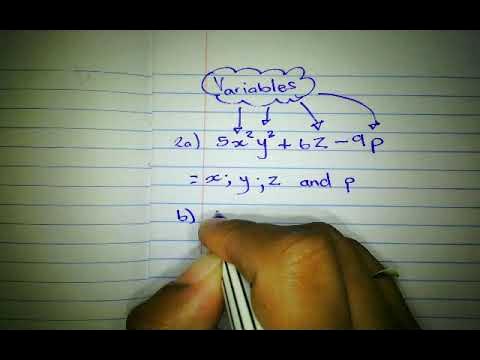 Mrs N Smith Grade 9 Mathematics Variables - YouTube