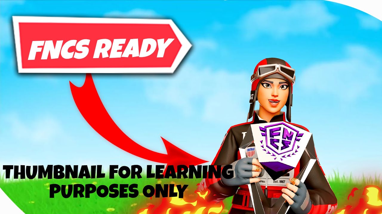 FIRST FORTNITE THUMBNAIL SPEEDRUN OMG!! - YouTube