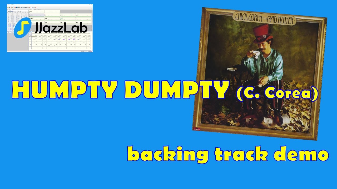 Humpty Dumpty (Chick Corea) - latin jazz backing track demo WITH SOLO ...