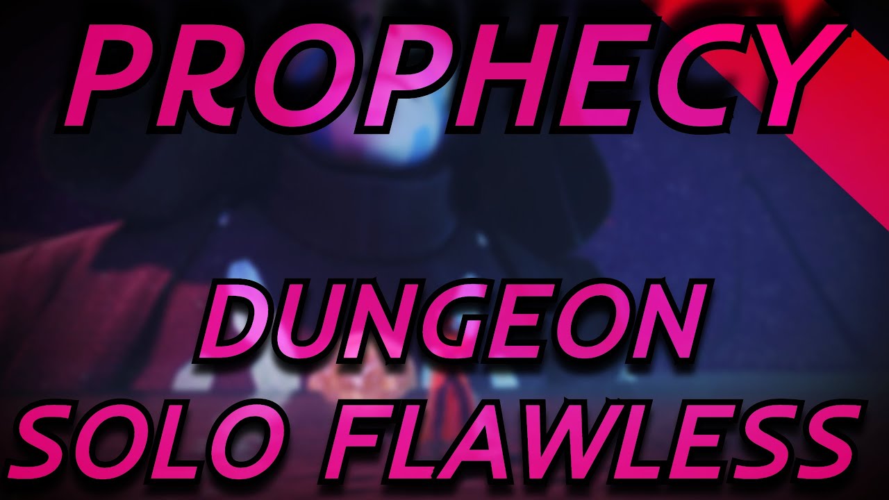 D2 - PROPHECY Solo Flawless Dungeon - YouTube