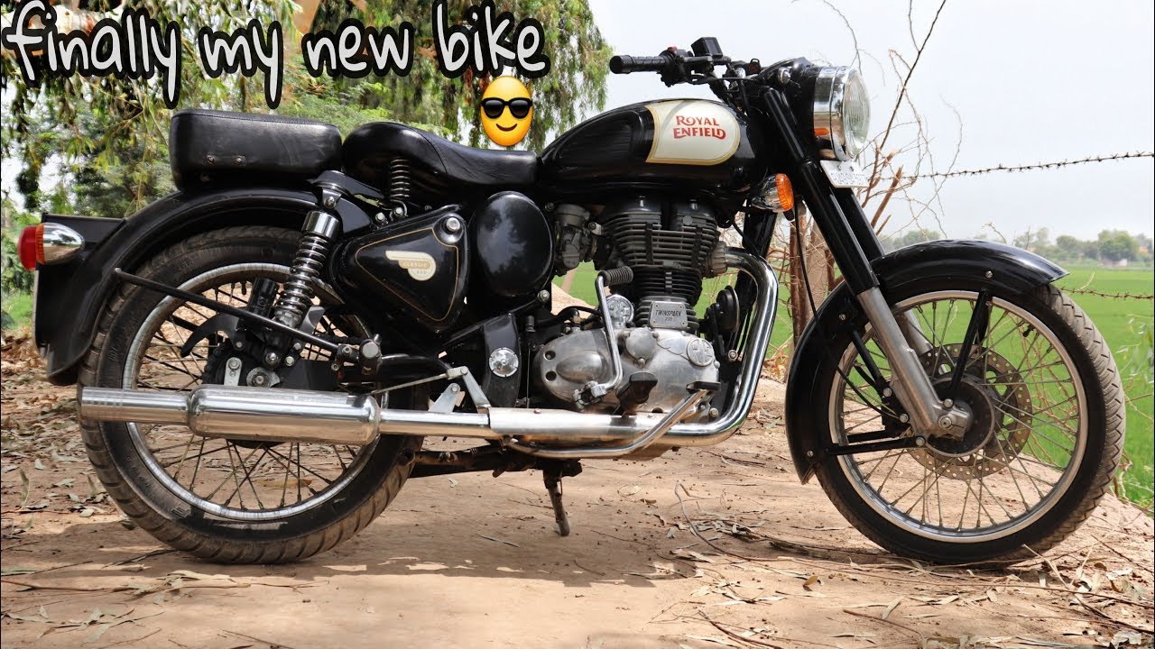 My new bike bullet classic 350 😎 | finally i bought | Royal Enfield ...