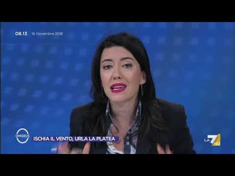 Lucia Azzolina ospite a Omnibus La7 16/11/2018