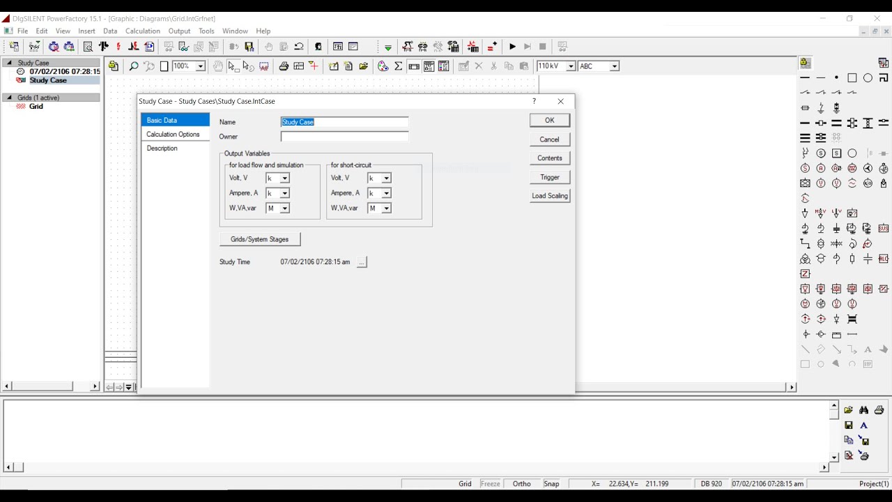 DigSilent beginners tutorial 02 Creating a project - YouTube