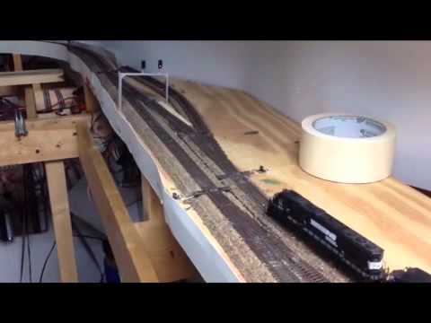 Huge N-Scale Double Deck Layout - Marcus Neubacher - YouTube