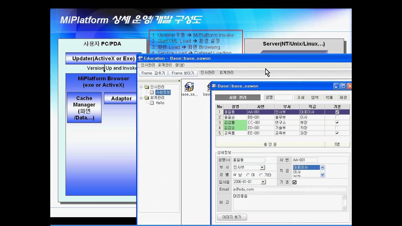 [MiPlatform]Chapter1. RIA, X-Internet 및 MiPlatform 개요-2 - YouTube