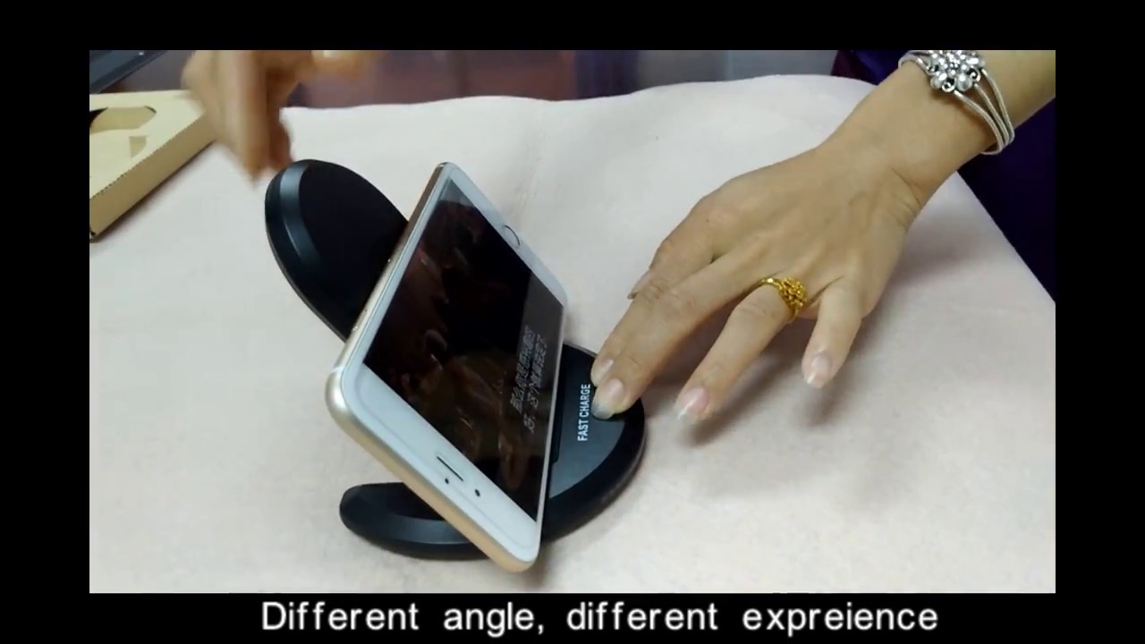 U8 wireless charger - YouTube