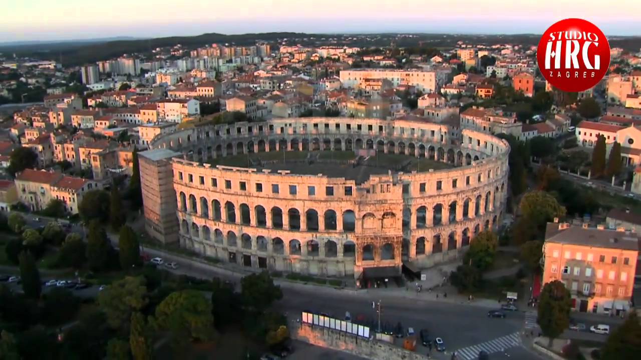PULA - AERIAL FOOTAGE - YouTube