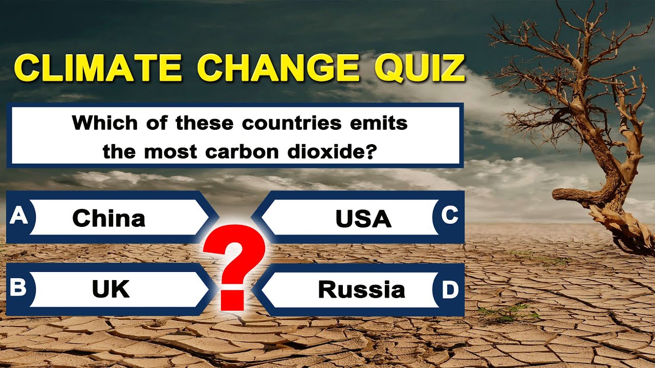Climate Change Quiz Yourself | Quiz Vid | #quizvideos | Questions and ...