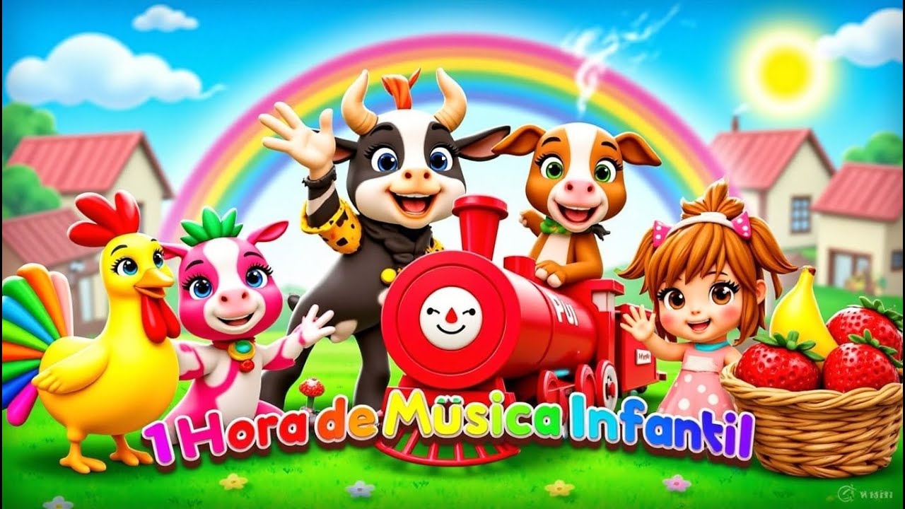 1 Hora de Música Infantil – Canções Divertidas para Crianças - YouTube