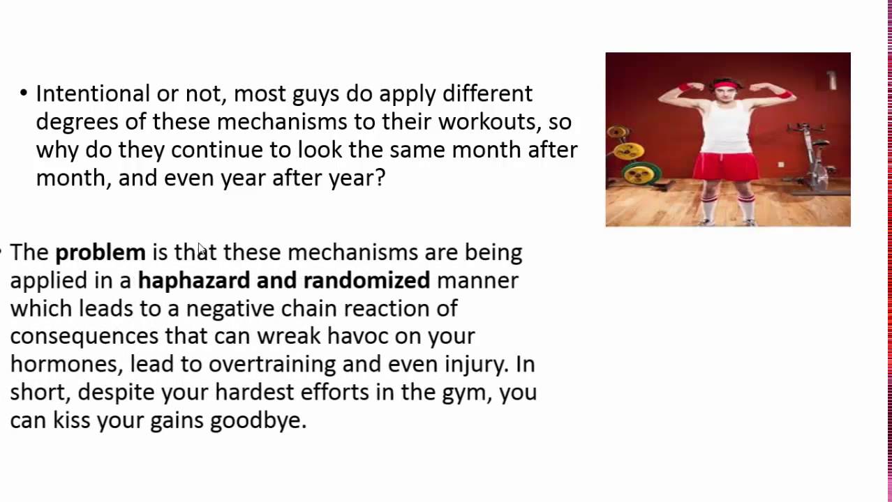 The 3 Mechanisms Of Huge Muscle Growth Explained - YouTube