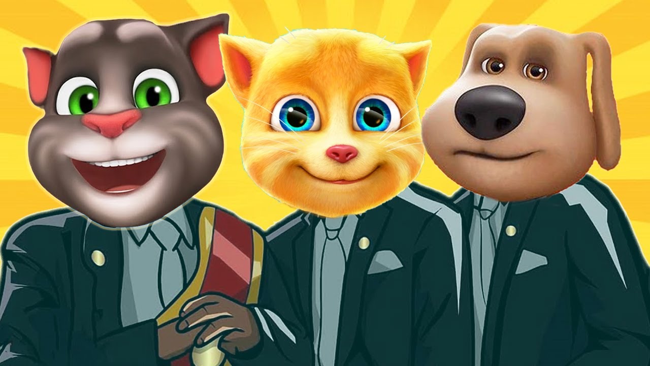 Talking Tom & Friends Ben on the Moon - Coffin Dance Song (COVER) - YouTube