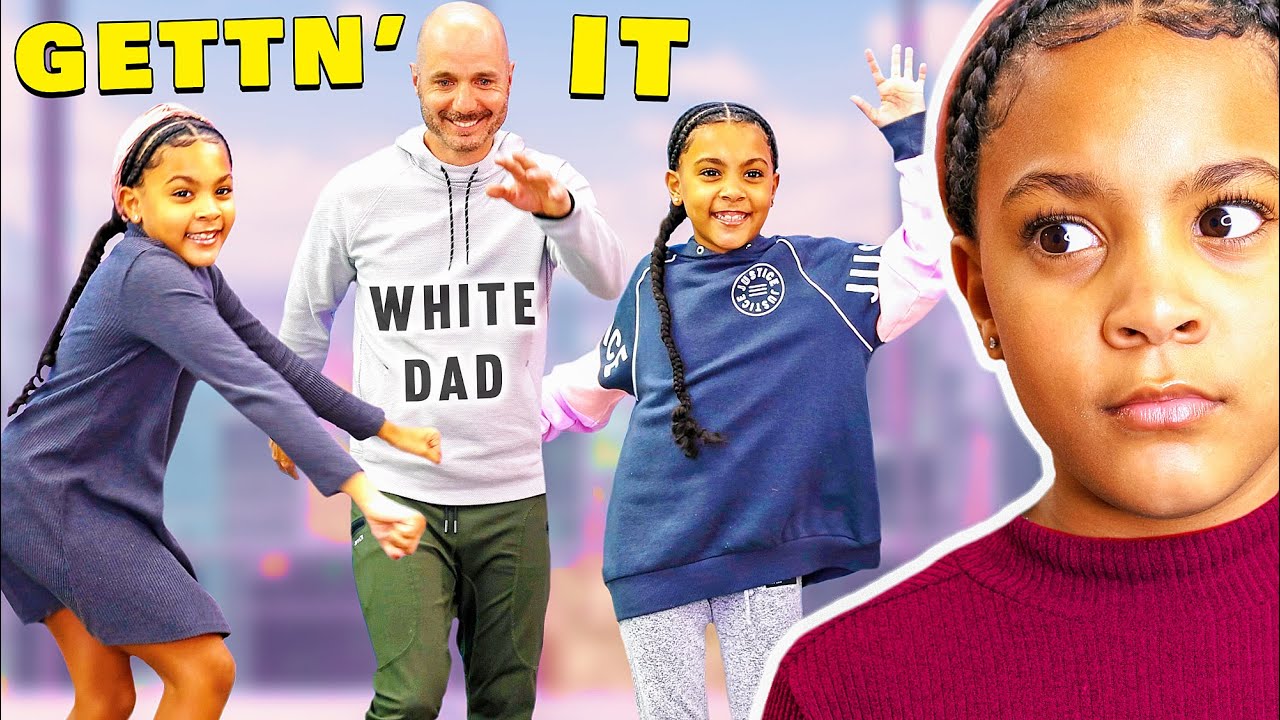 Teaching White Dad To Dance - YouTube