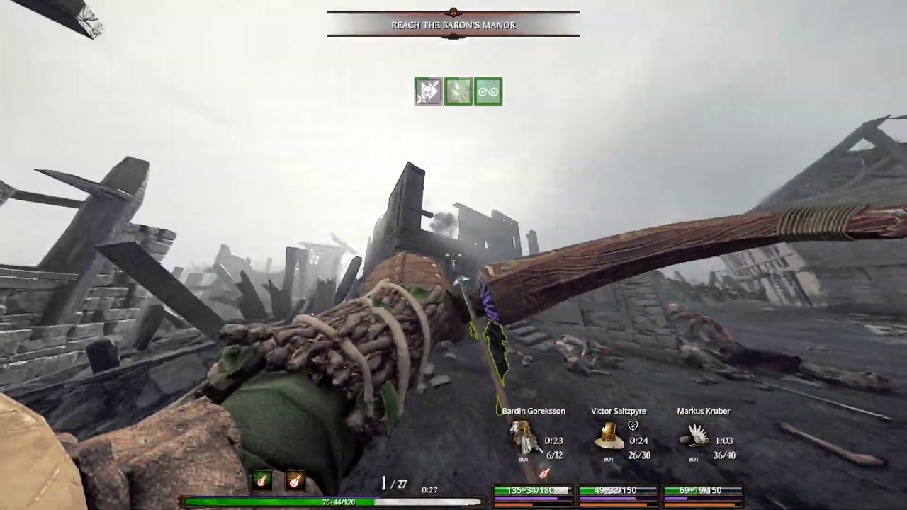 Warhammer Vermintide 2 Solo(Waystalker) cataclysm with BOT - YouTube