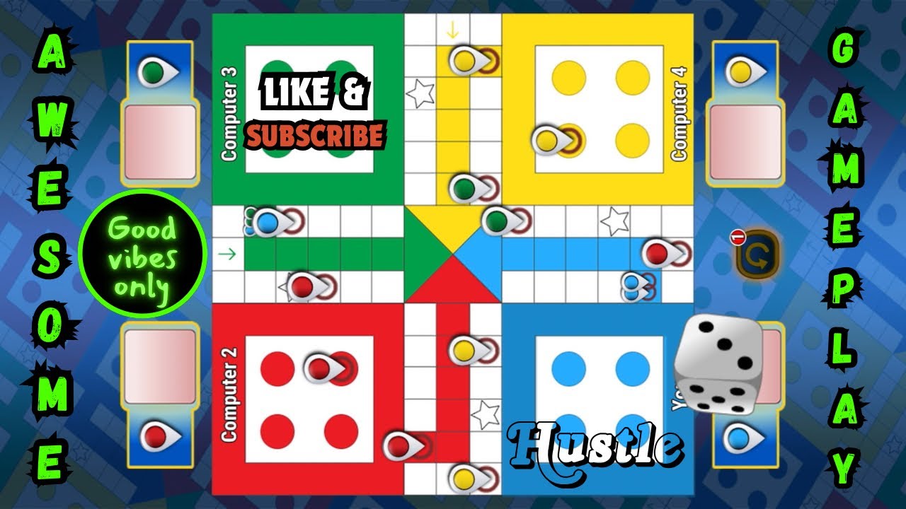 Ludo | Ludo 4 player game #ludo #boardgames #relaxinggames #ludogame # ...