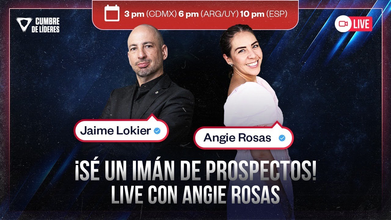 Cómo convertirte en un imán de prospectos con Angie Rosas - YouTube