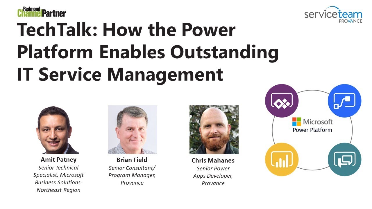 TechTalk: How the Power Platform Enables Outstanding IT Service ...