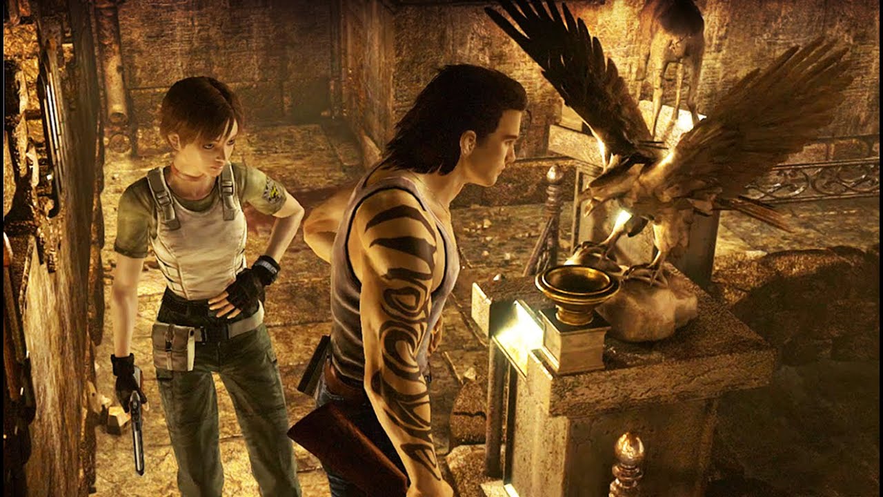RESIDENT EVIL ZERO - PUZZLE DAS ESTÁTUAS A PRIMEIRA VEZ JOGANDO - YouTube
