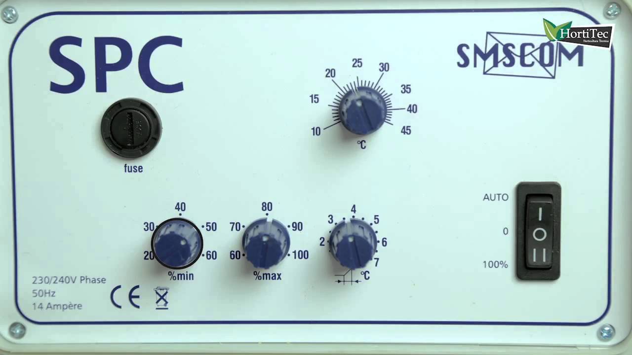 SPC CONTROLADOR TEMPERATURA - YouTube