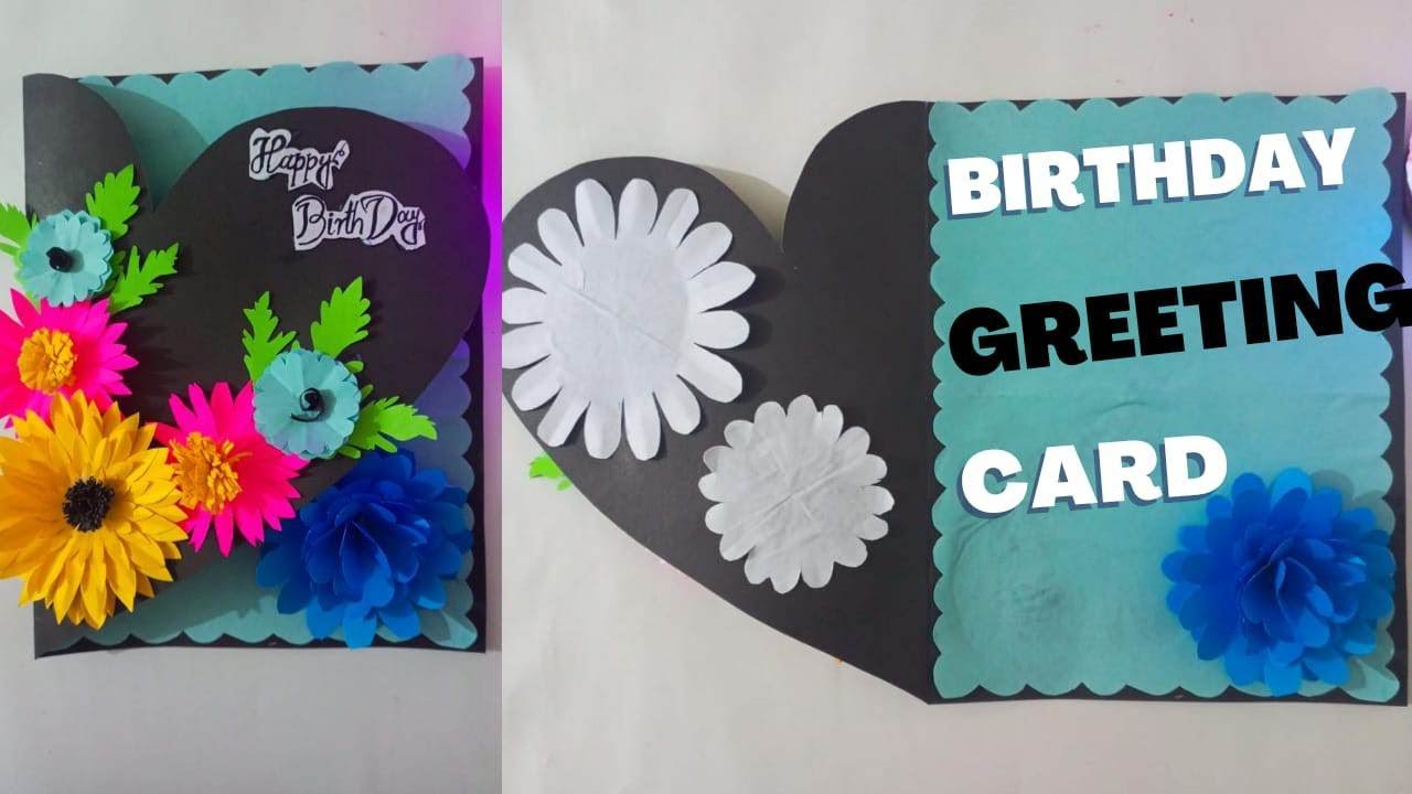 Handmade Card for Birthday | How to Make Special Birthday Card For ...