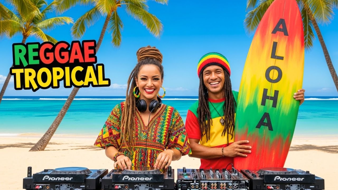 Hawaiian Reggae Vibes – Melodies from a Tropical Paradise 🍹 - YouTube