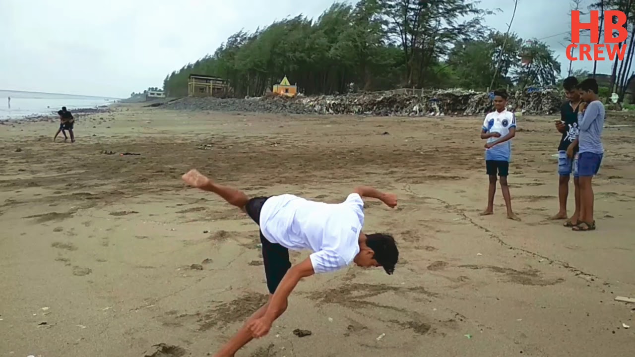 Rock On Group biboying Dance Satpati 2018 - YouTube