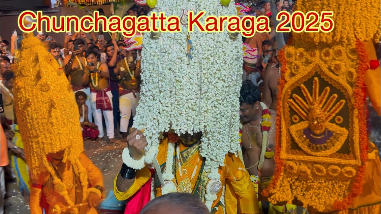 Chunchagatta Karaga 2025 | Sri yellamma devi temple | Hovina karaga ...